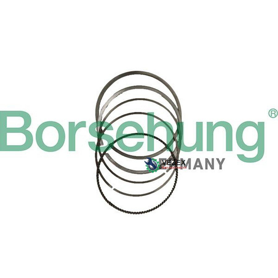 BORSEHUNG B10377 Кольца поршневые, комплект