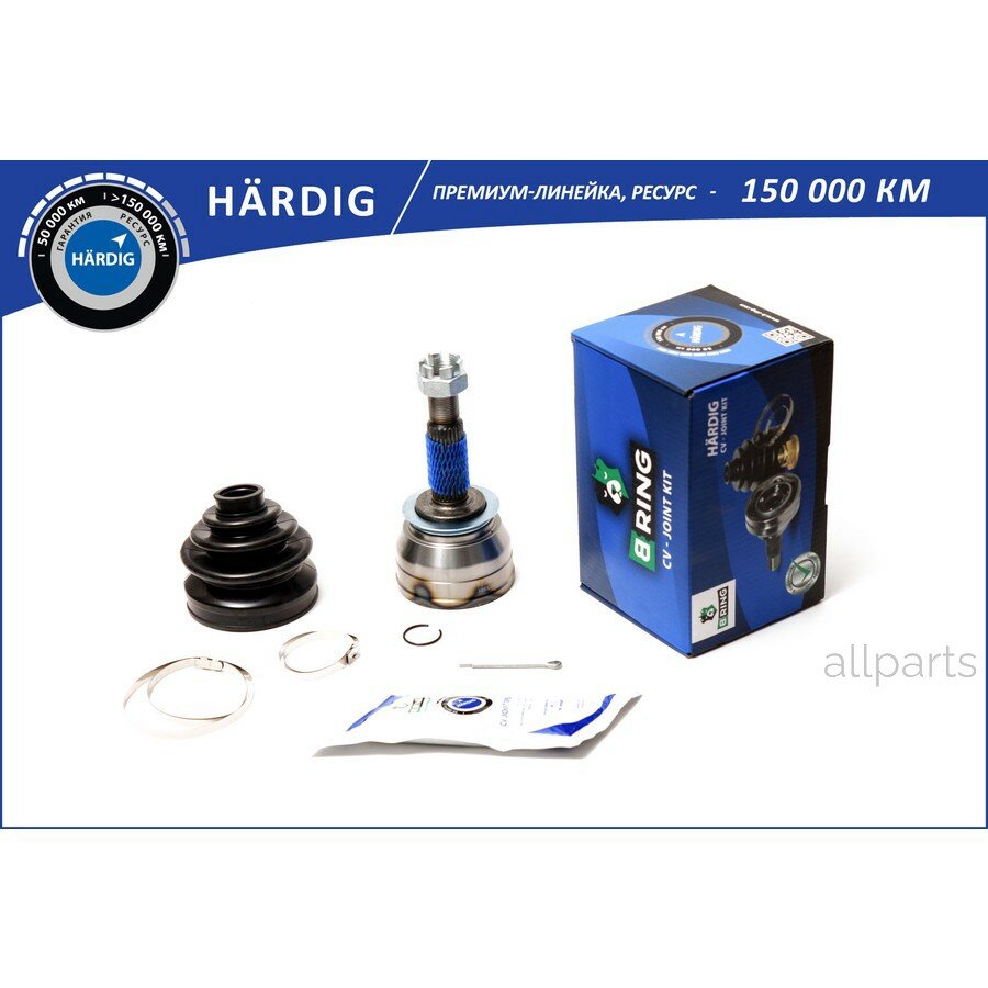BRING HBOC1813 Шрус HYUNDAI Elantra (88-) Lantra (88-) (наруж. MT) [25/23] (HBOC1813) B-RING HARDIG