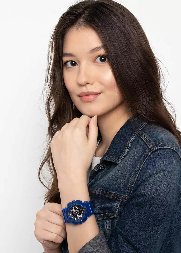 Наручные часы CASIO Baby-G, синий/черный — фото 1