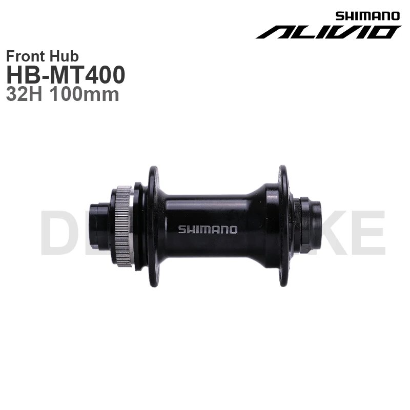 SHIMANO HB-MT400-B и FH-MT400-B Втулки для велосипеда 8/9/10/11 скоростей HB-MT400 32H