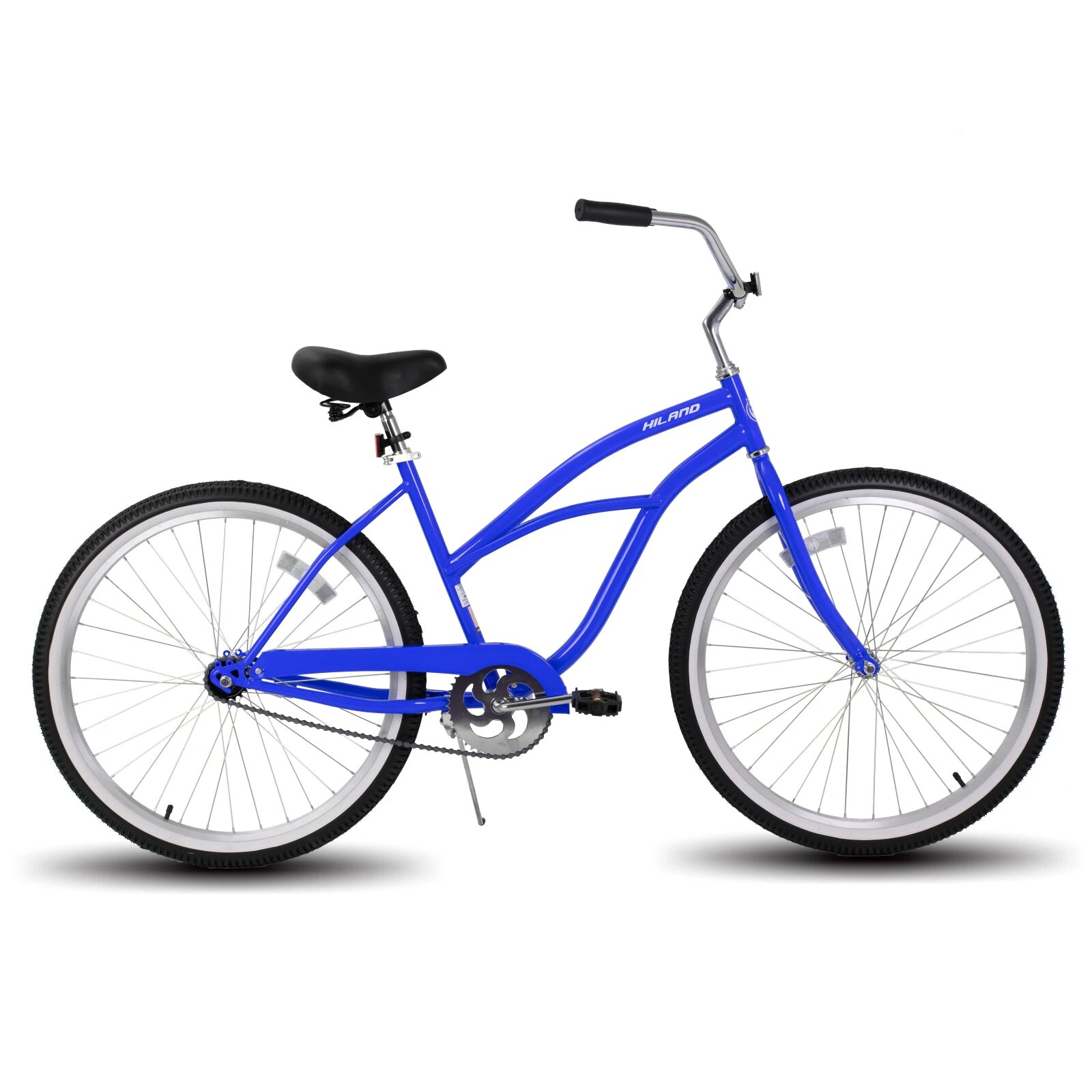 Велосипед для женщин Highand 26 дюймов "Beach Cruiser", городской велосипед с одним скоростным режимом и задним коастером, комфортное сиденье с двойными пружинами