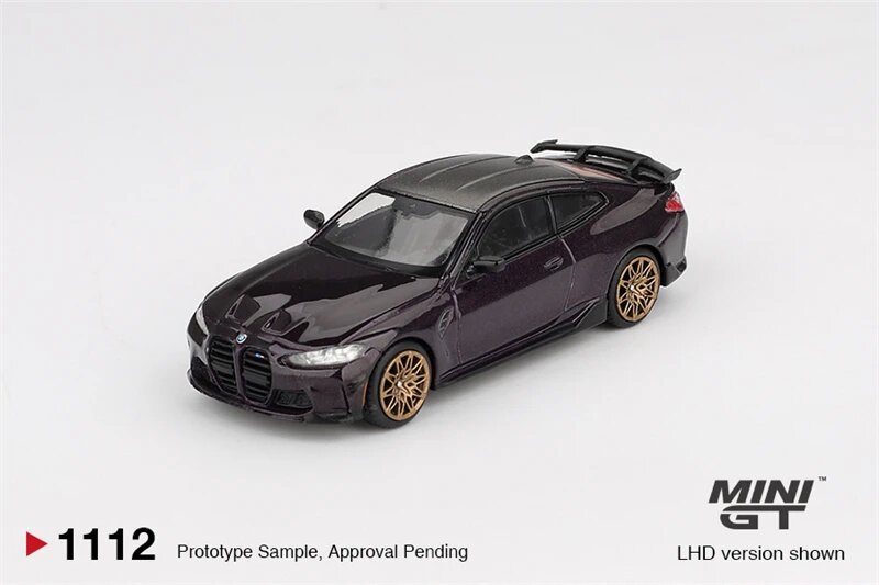 Мини GT 1:64 M4 M-Performance G82 Daytona Violet blister box