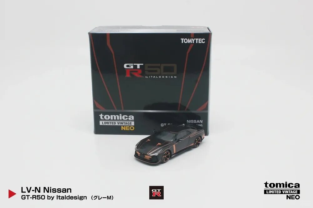 Машинка Tomytec TLV 1:64 LV-N Nissan GT-R50 by Italdesign Gree M