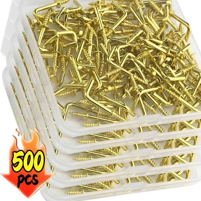 Золотые гвоздики для картин 300PCS