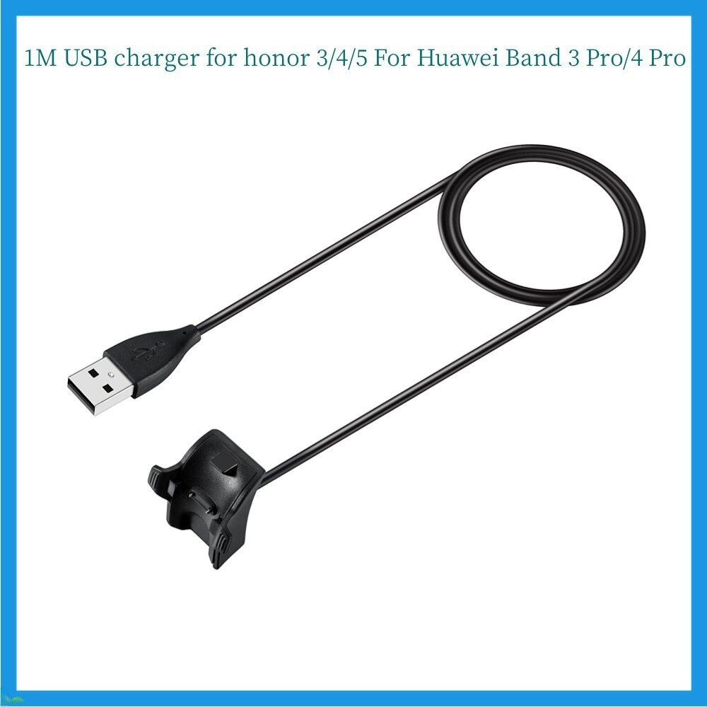 USB-кабель зарядки 1 метр для умного браслета Honor HONOR4 Band 2 Pro, совместимый с умными часами Huawei и