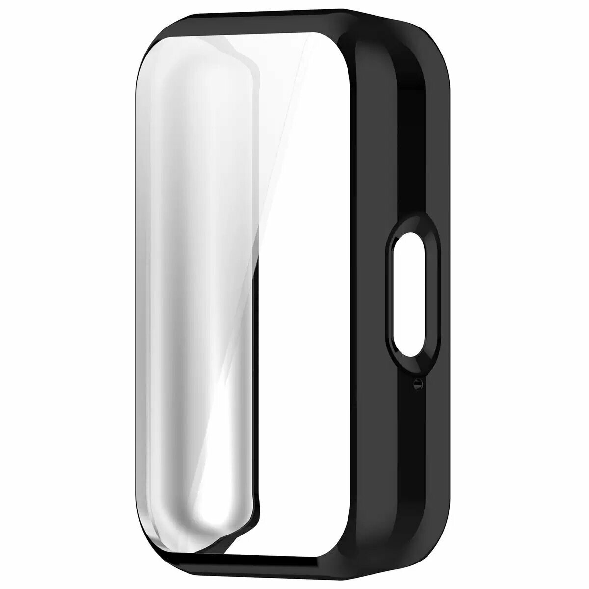 Смартфон-часы Samsung Galaxy Fit3 защитный чехол из ТПУ с полным покрытием и черным электропокрытием