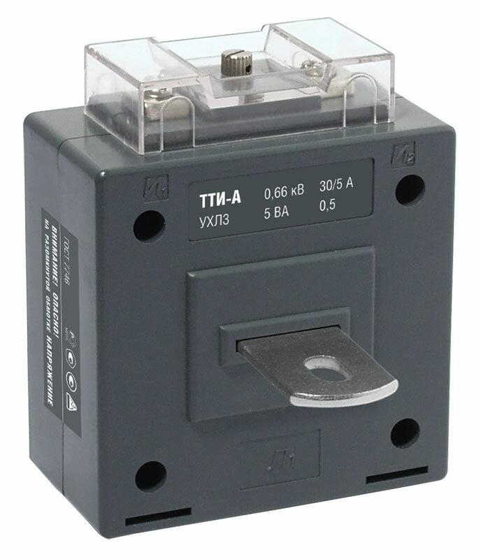 IEK (ИЭК) ITT10-2-05-0030 Трансформатор тока ТТИ-А 30/5А кл. точн. 0.5 5В. А ИЭК