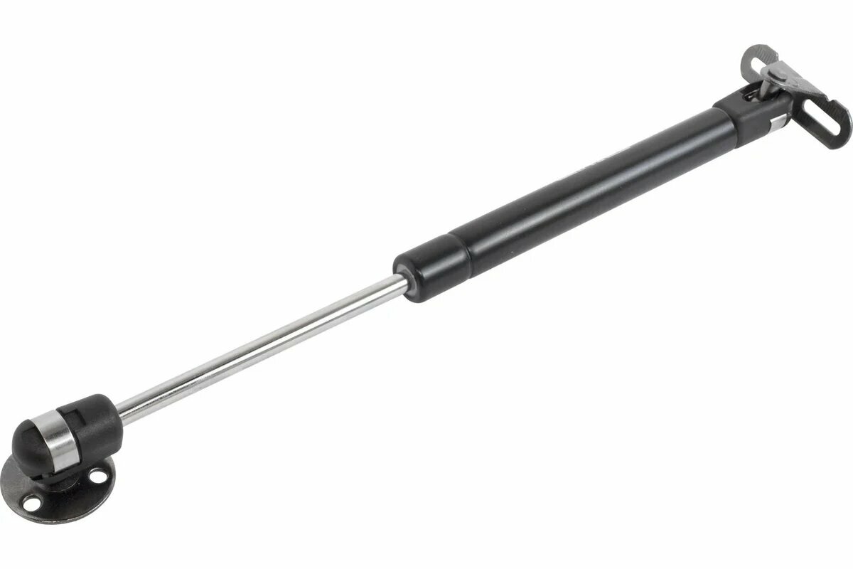 Газовый лифт (газлифт) мебельный StahlBuro, усилие N100 (10 кг), матовый черный (16308)