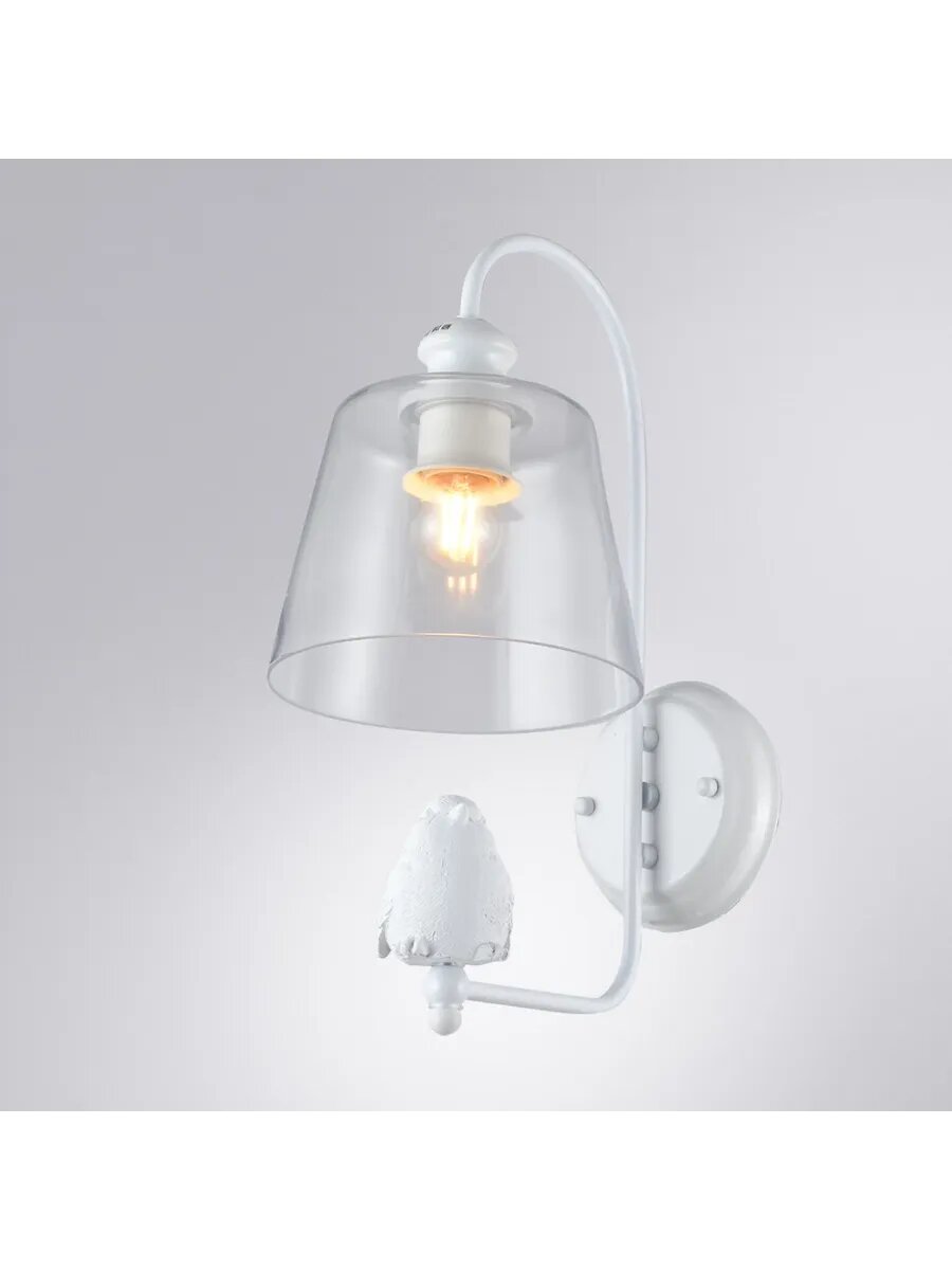 Настенный светильник в спальню PASSERO A4289AP-1WH