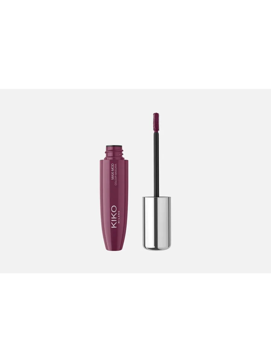 KIKO Milano Maxi mod colour mascara Цветная тушь для ресниц 12г 03, Plum