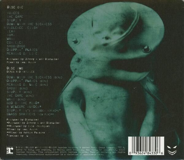 Аудио CD Disturbed "The Sickness" CD (US) NEW — фото 1