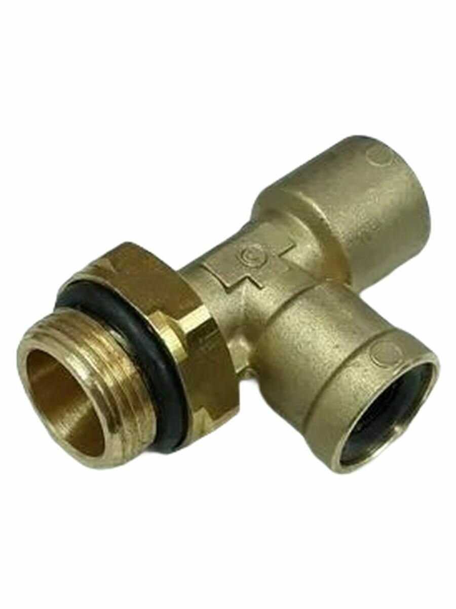 Фитинг тройник вертикальный 10-10-М22х1,5 (Camozzi) мет.