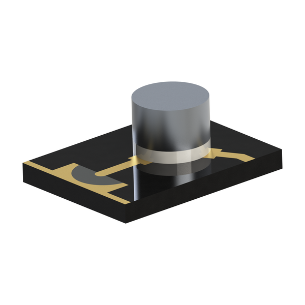 5.3 GHz to 7.5 GHz, 1.45 dB Insertion Loss, 15.0 dB Isolation, Micro-Strip Series Isolators Isolator-OG5A054-5.3-7.5