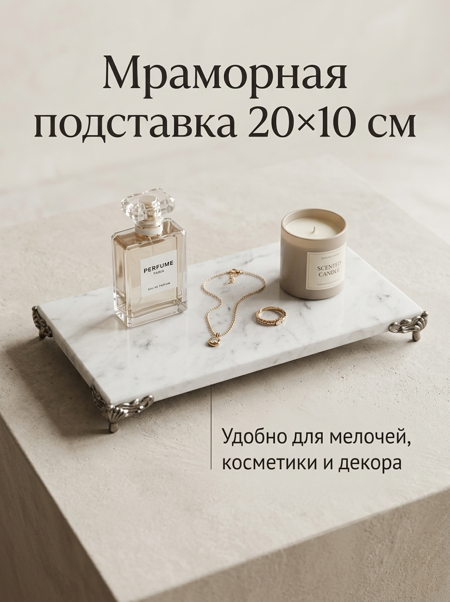 Декоративная подставка для интерьера на ножках