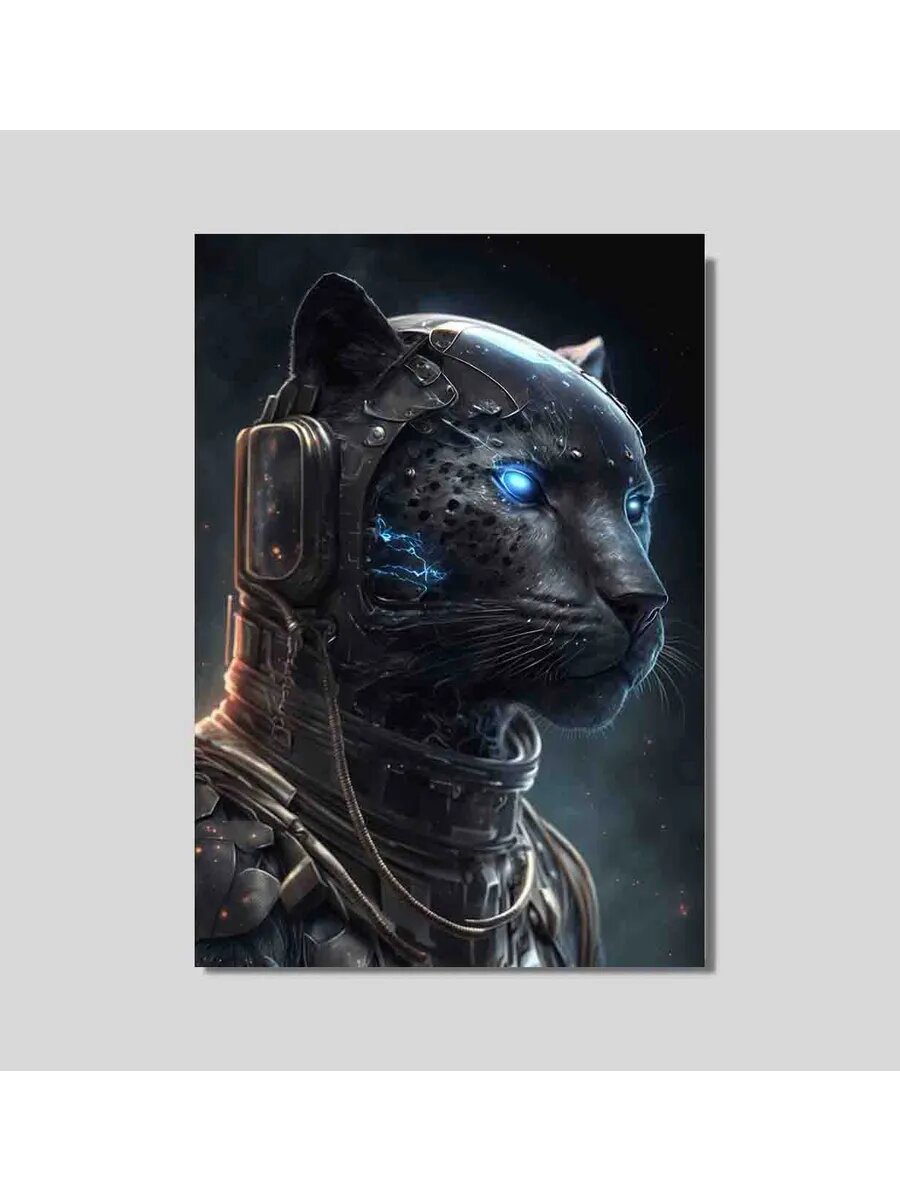 Космонавт Пантера 3, Плакат 30x42см