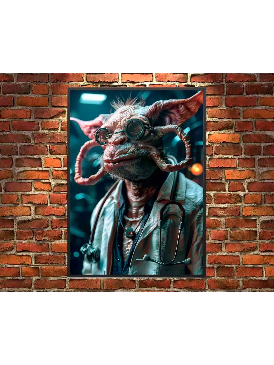 Доктор сказочных зверей 1, Плакат 30x42см