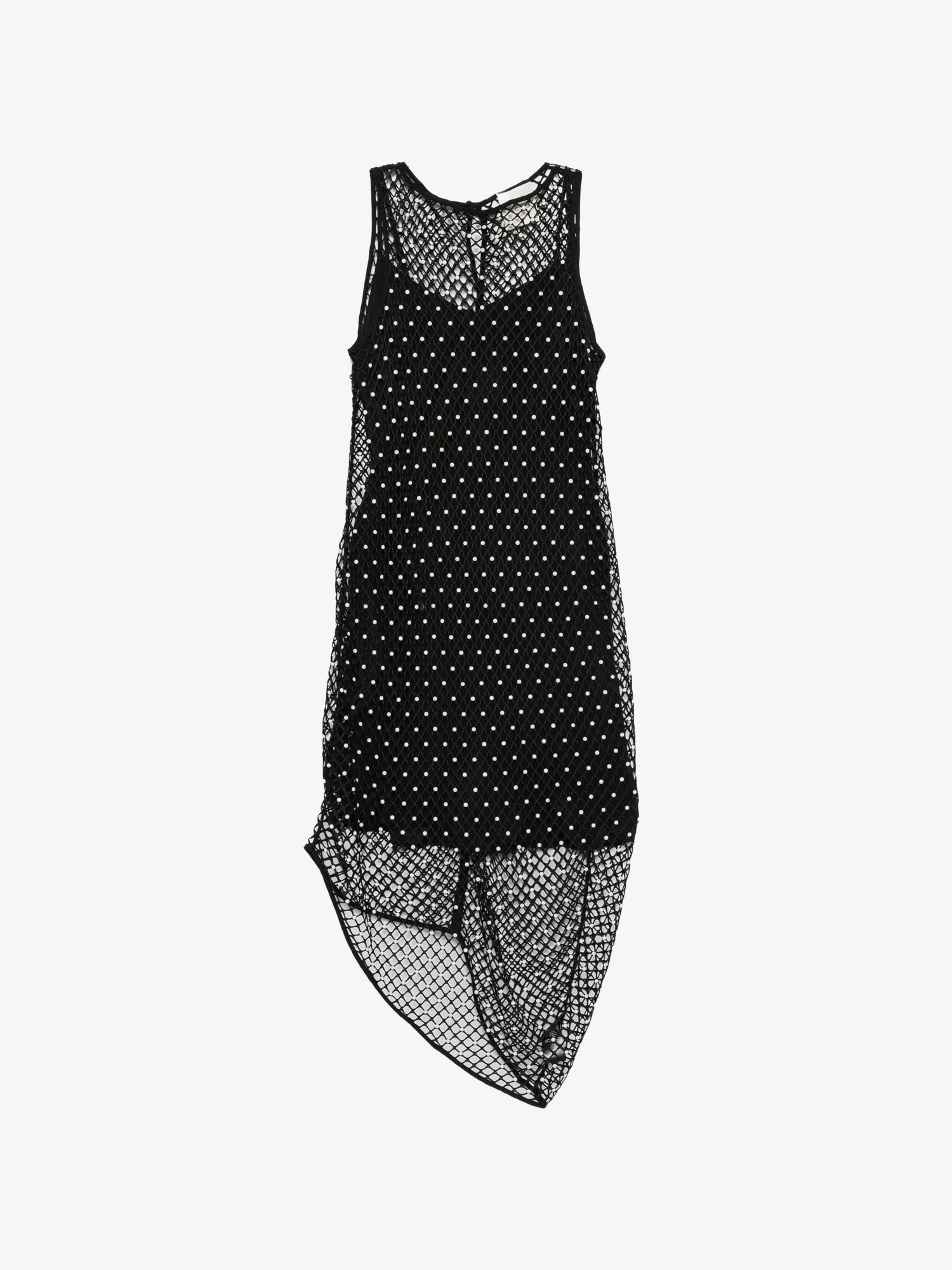 Платье Pearl-embellished asymmetric midi dress