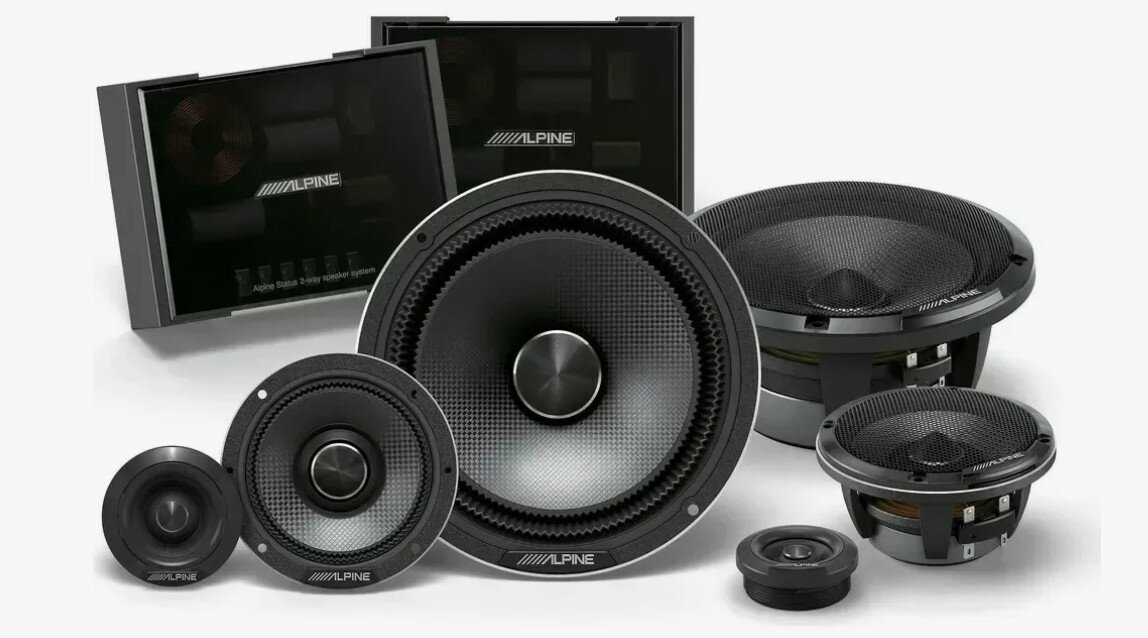 Трехполосная компонентная система Alpine HDZ-653S