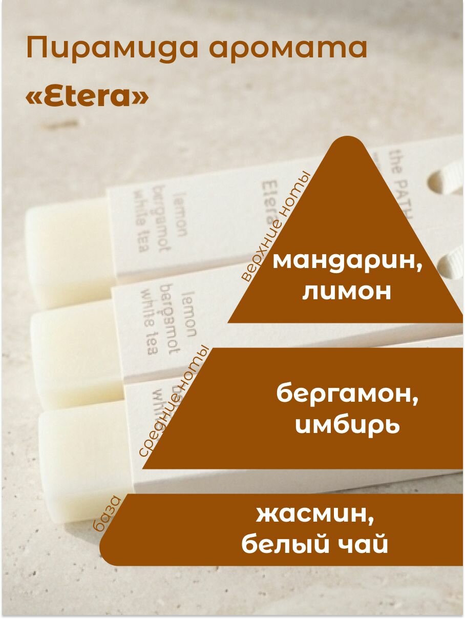 Саше ароматическое "Etera". the PATH , Чайный · Цитрусовый · Цветочный аромат — фото 1