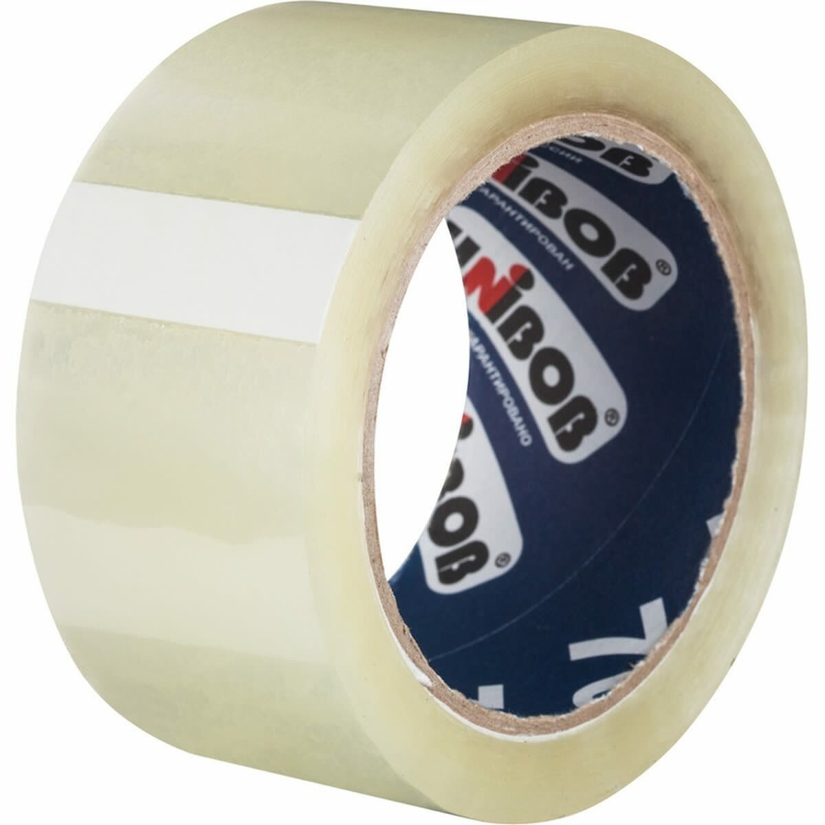 Клейкая лента (скотч) упаковочная Unibob 700 (50мм x 66м, 47мкм, прозрачная, морозостойкая) (4607025330400), 6шт.