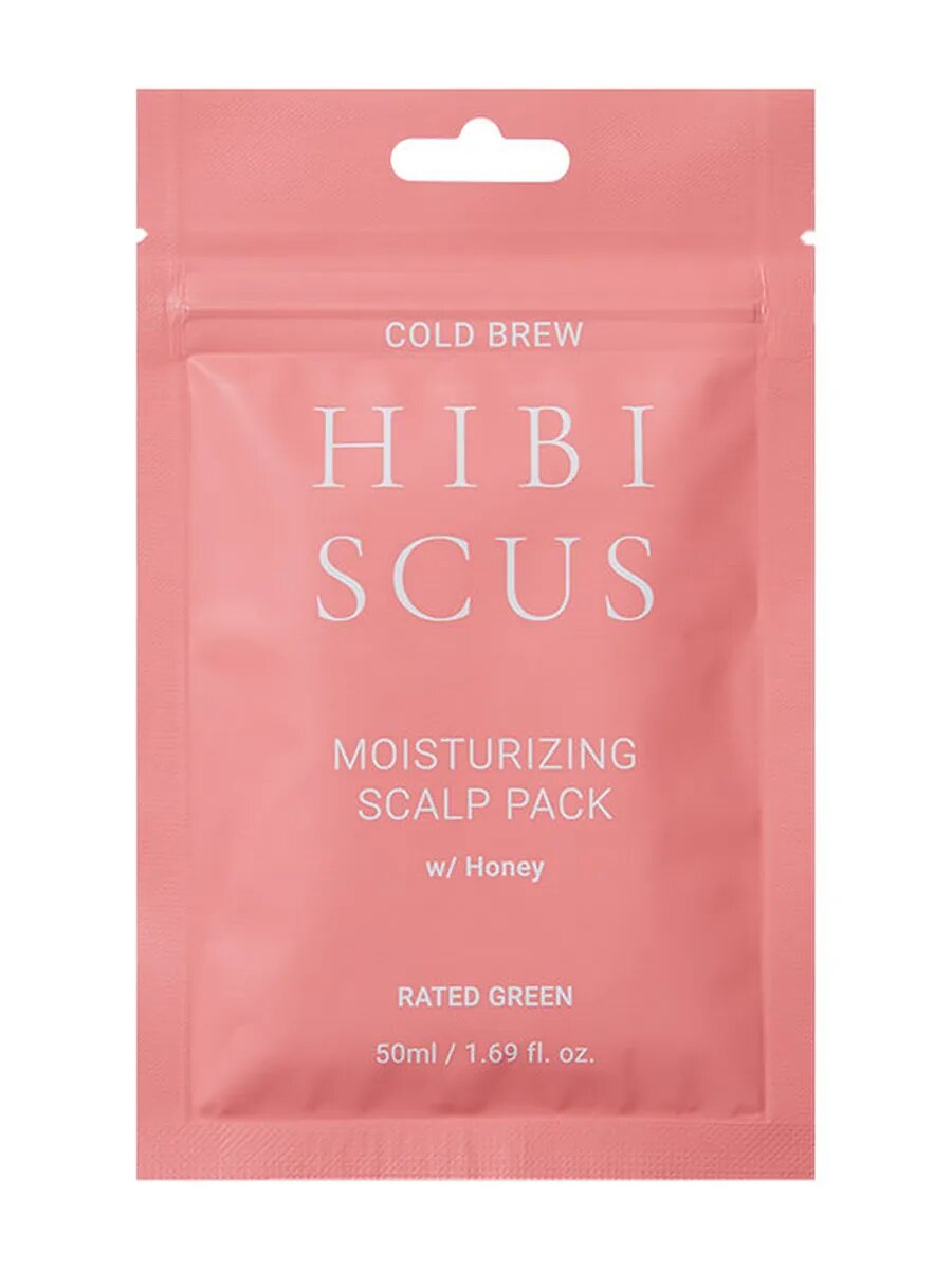 Rated Green Cold Brew Hibiscus Moisturizing Scalp Pack Travel Size Маска для волос 50 мл/гр