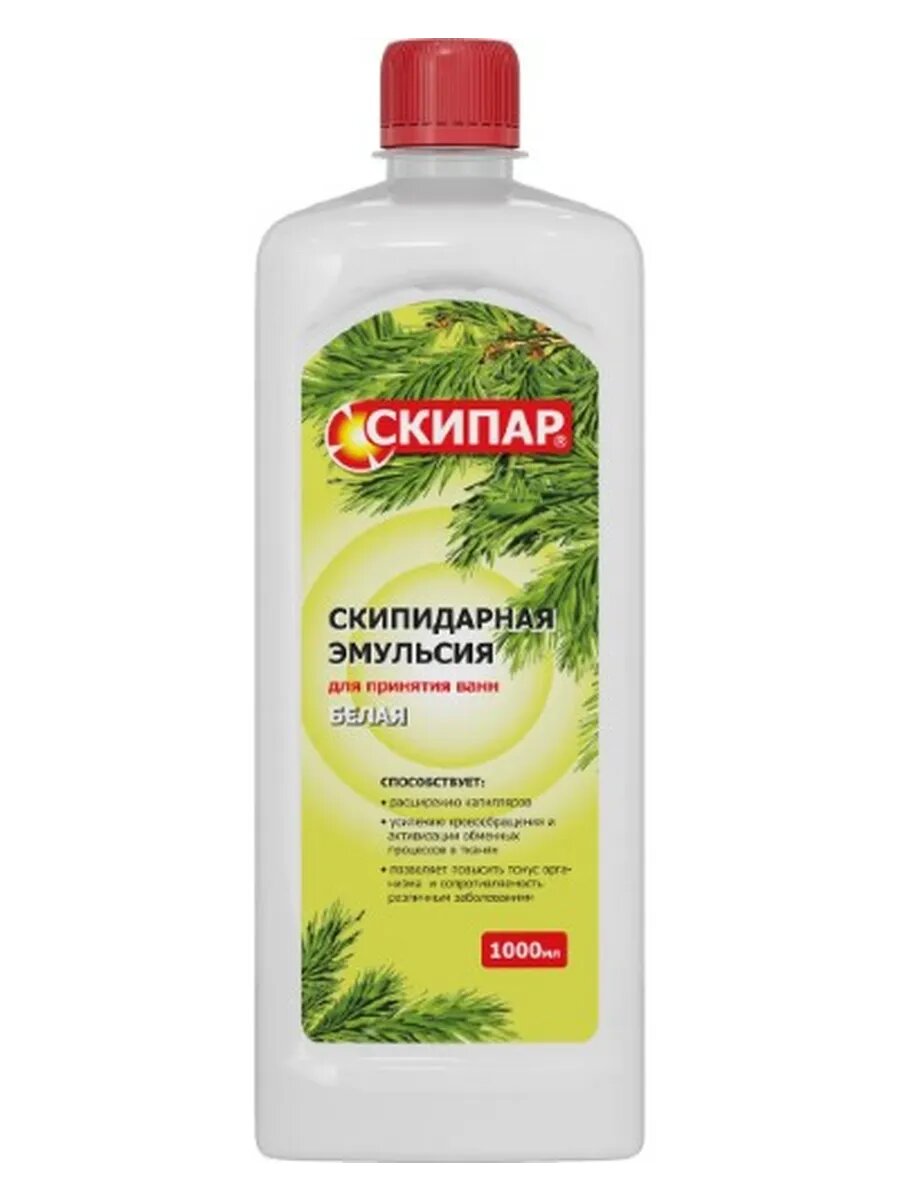 Скипар набор терапевтический для принятия ванн нтв-02 белые 1000 мл