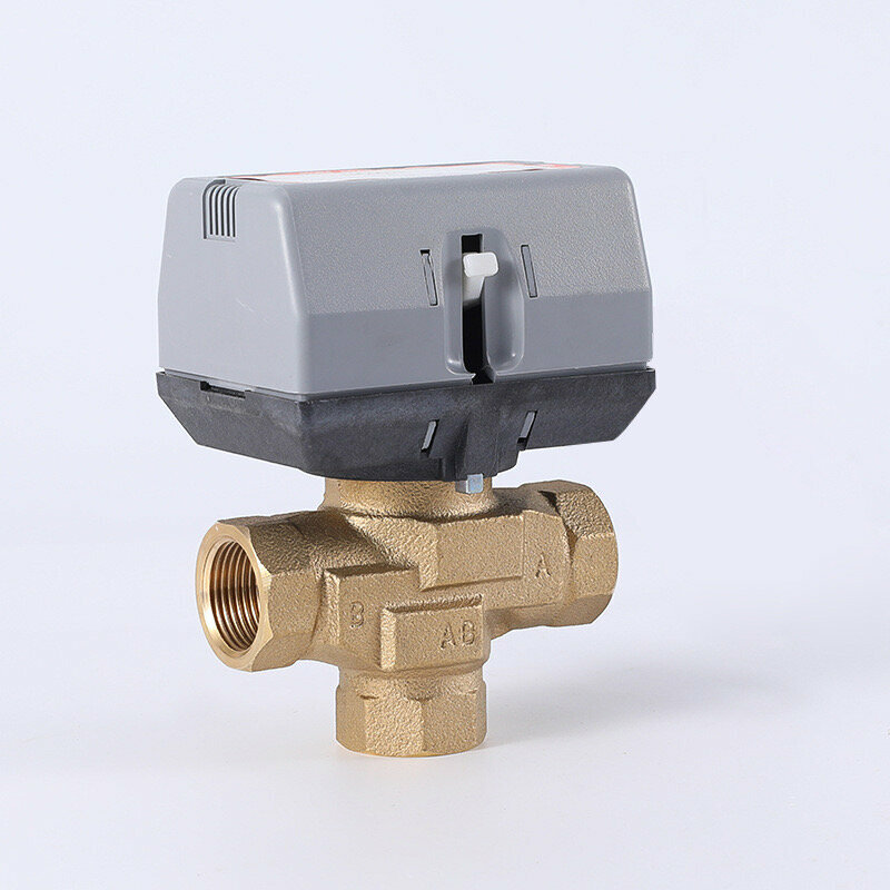 Моторизованный клапан Acarps VC6013 DN25, 1", AC220V, Three Way, VC6013