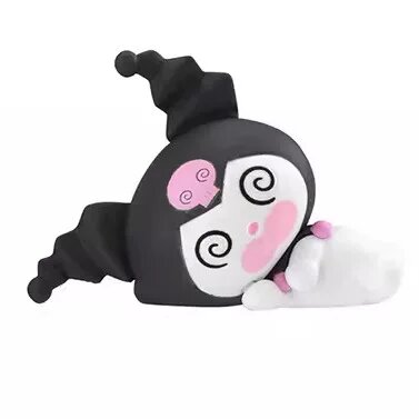 Bandai Sanrio Диззи Поза Капсульная Игрушка Фигурка - Куроми, 5см, Новая Оригинальная Игрушка