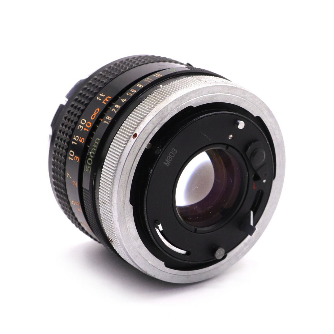 Объектив с ручной фокусировкой Canon FD 1.8/50mm — фото 1