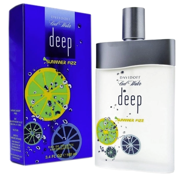 Davidoff Cool Water Deep Summer Fizz eau de toilette для мужчин 100 мл - Дип Саммер Физ