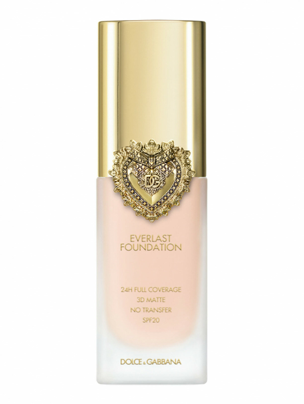 Dolce & Gabbana Стойкий матовый тональный крем Everlast Foundation SPF20 PA+++, оттенок 01N LIGHT, 27 мл