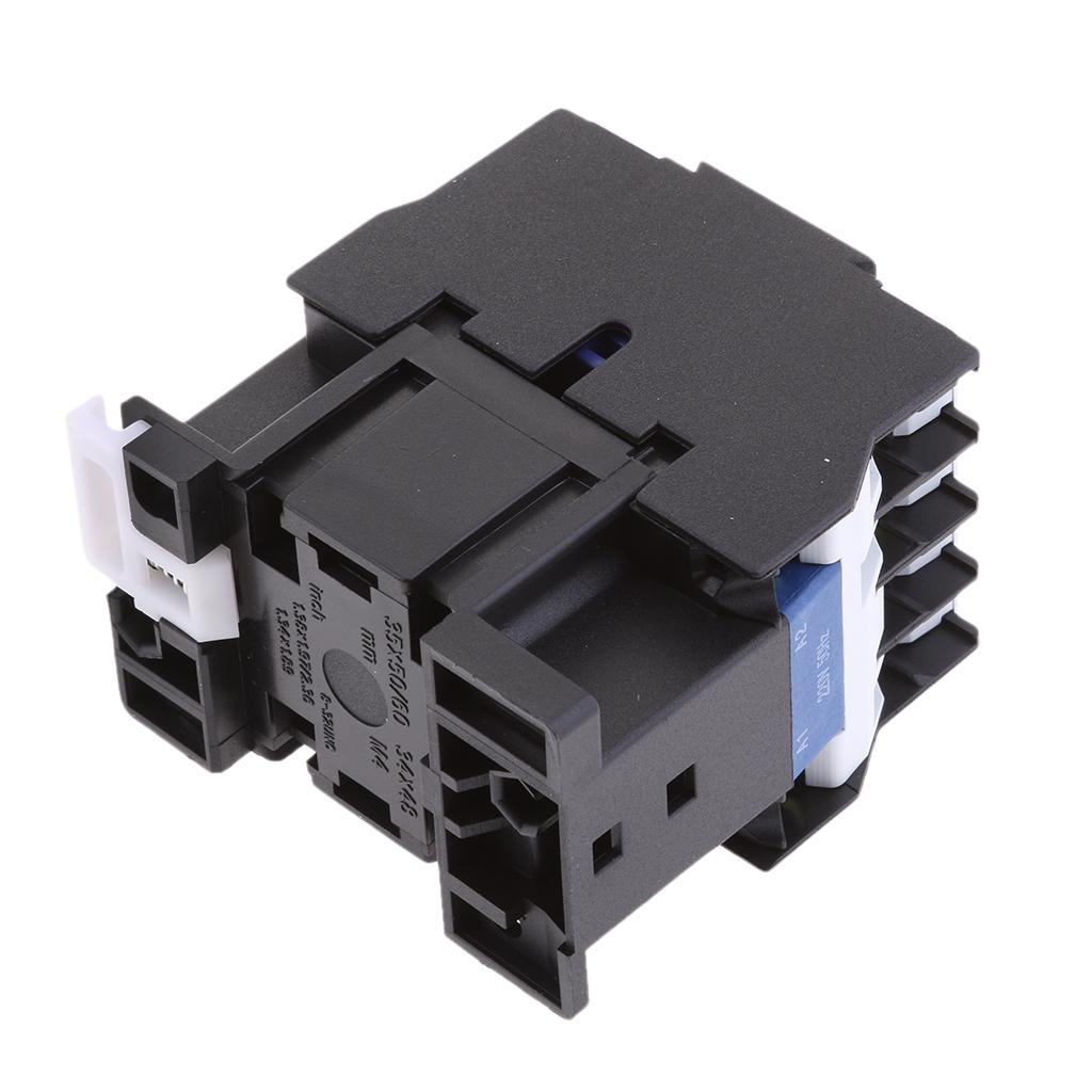 Контактор переменного тока CJX2-1210 660 В, 3 фазы, 3 контакта, крепление на DIN-рейку, катушка переменного тока 220 В.