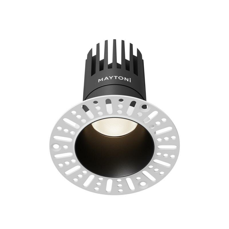 Встраиваемый светильник Maytoni DL122-15W-4K-TRS-B