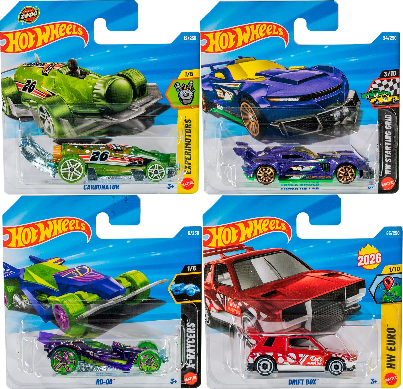 Набор машинок Hot Wheels из 4 штук №3