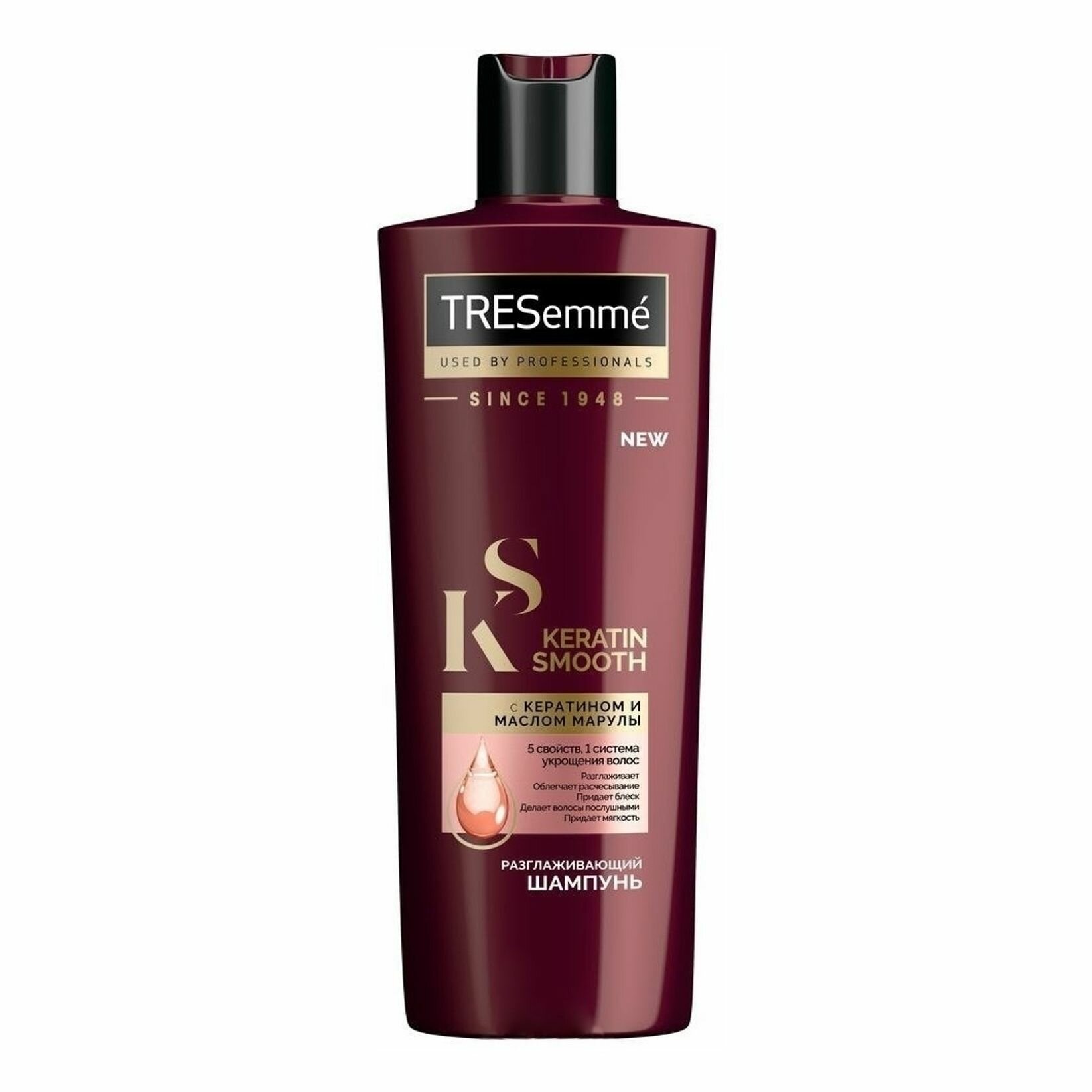 Шампунь Тресемме Keratin smooth Гладкость и блеск для всех