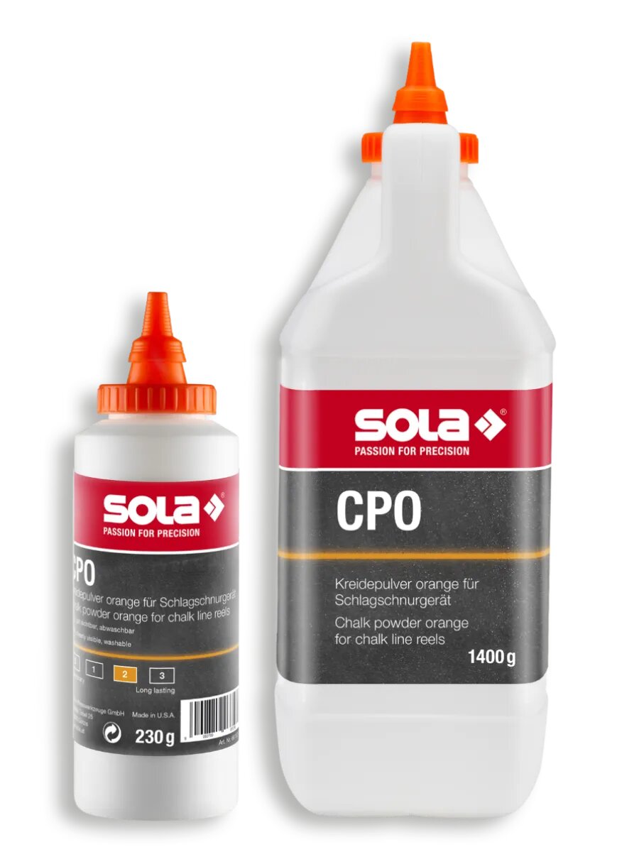 SOLA Порошок меловый оранжевый 1400 г CPO 1400 66152801