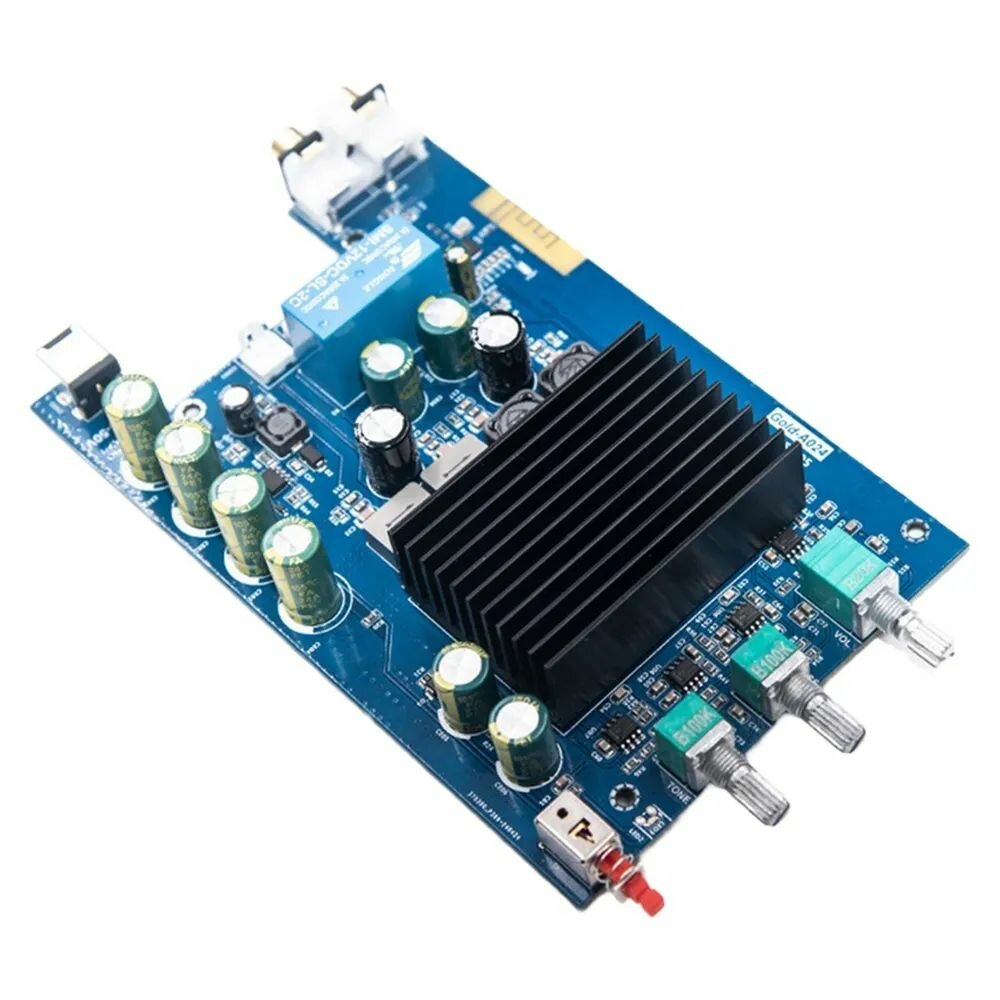 Плата Цифрового Усилителя Мощности Сабвуфера HIFI TPA3255 Класса D Мощностью 600 Вт