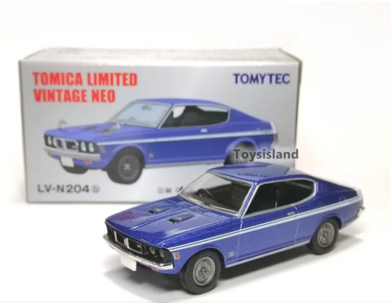 Коллекционная модель автомобиля Tomica Limited Vintage NEO LV-N204b COLT GALANT GTO MR 1/64