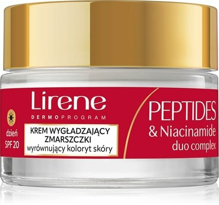 Крем для ухода за кожей Lirene Peptides & Niacinamide Duo Complex SPF20, 50 мл