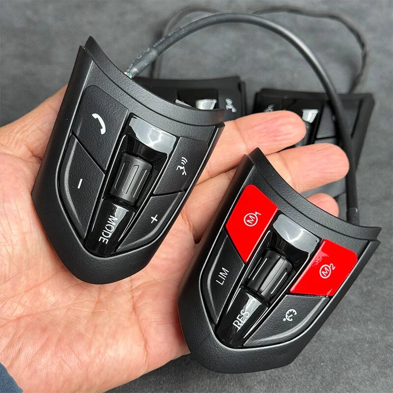 Кнопка на руль BMW F10/F20/F30, черн/красн/син, Color: 6