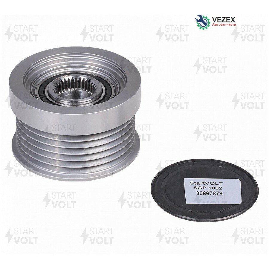 STARTVOLT SGP1002 Шкив с обгонной муфтой генер. для ам Volvo XC90 (06-), S60 (00-) 2.4i (SGP 1002)