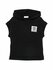 Худи Roberto Cavalli Logo-patch sleeveless hoodie, размер 130, черный