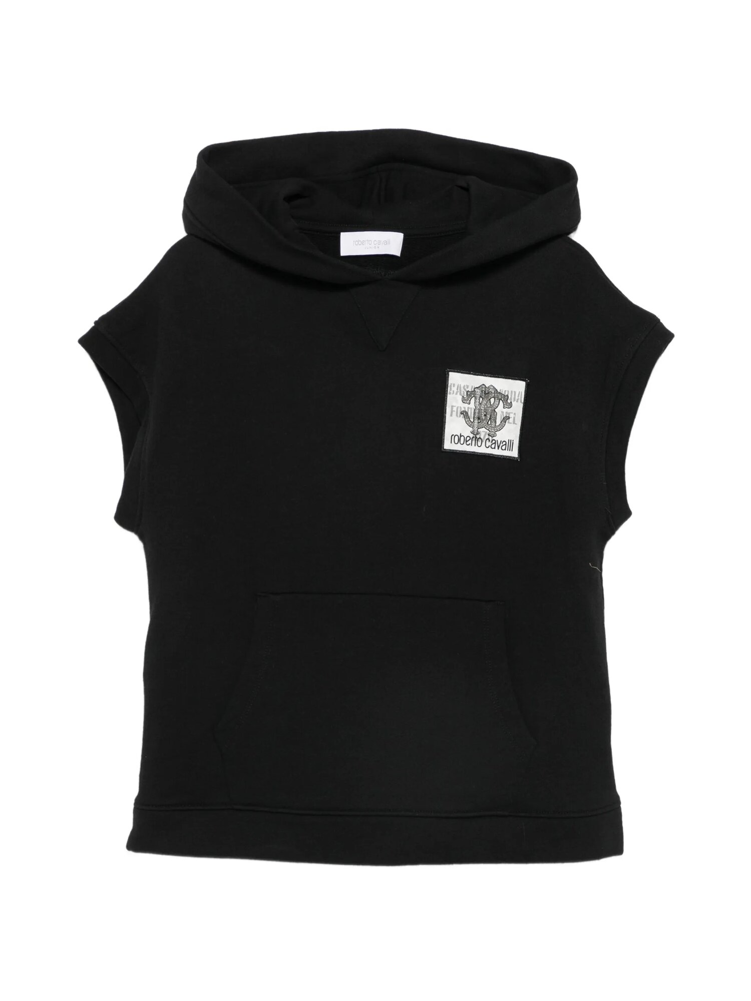 Худи Logo-patch sleeveless hoodie