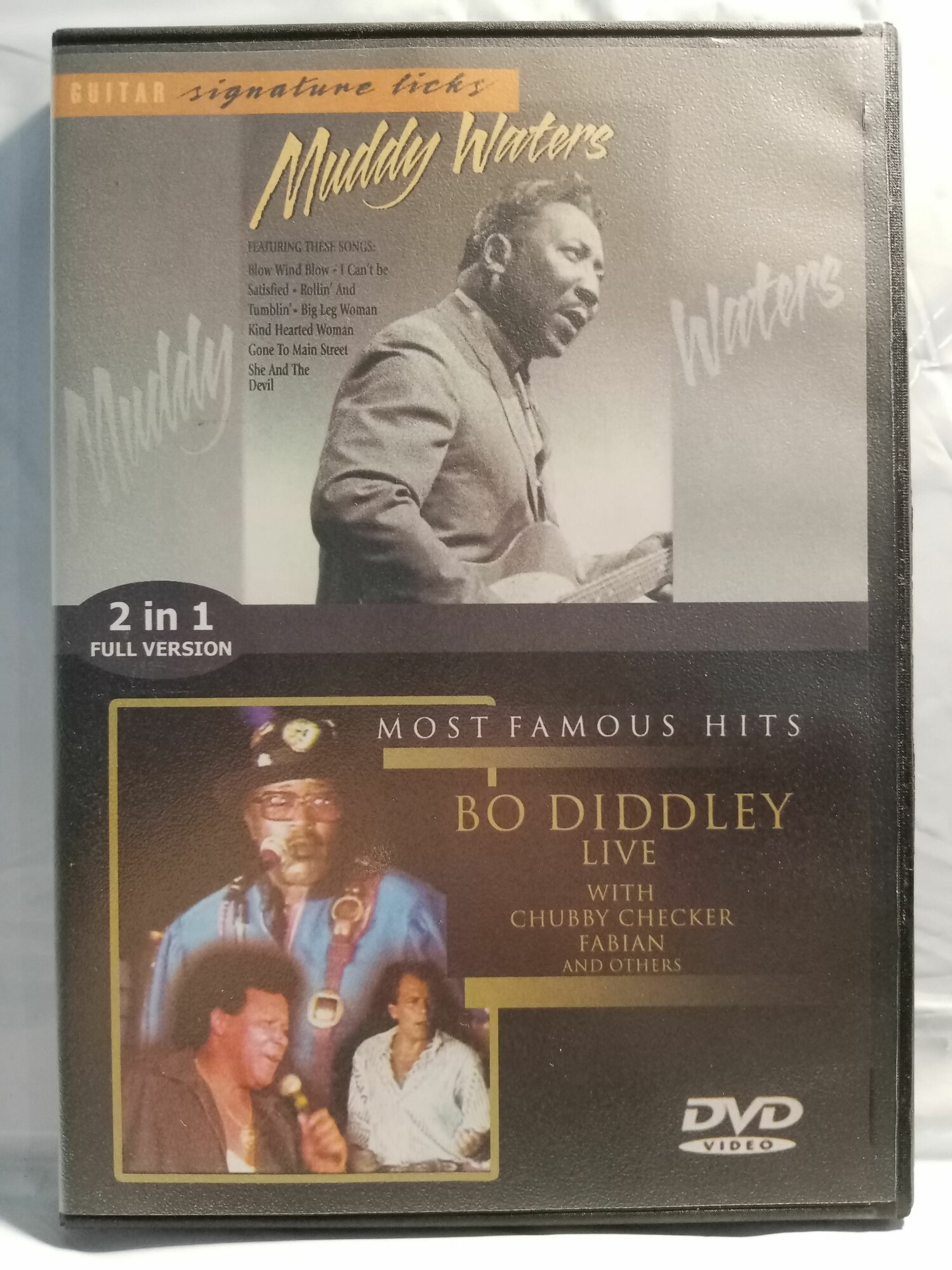 Музыка dvd. Bo Diddley /Muddy Waters (2 в 1)