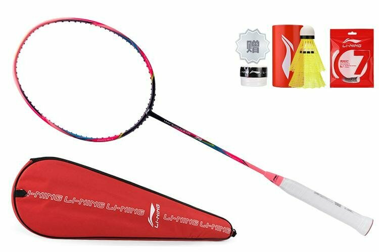 Ракетка для бадминтона унисекс Li Ning Storm WS74 Windstorm 74 Full Carbon Offensive Type Heavy Head, Stiff Shaft Advanced Level
