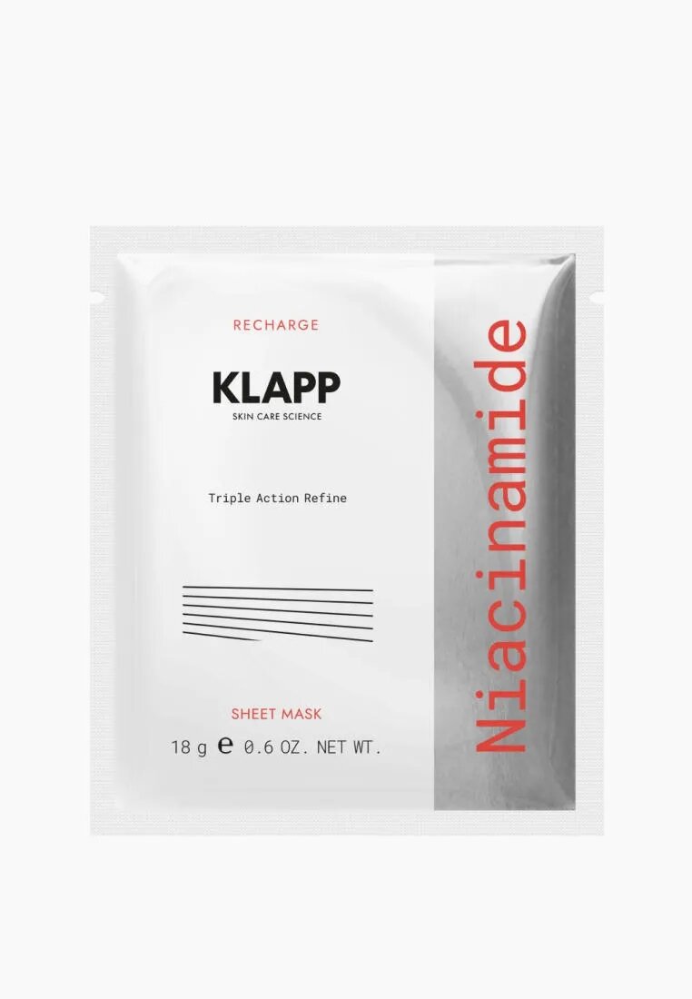 Klapp Маска для лица тканевая 1 шт