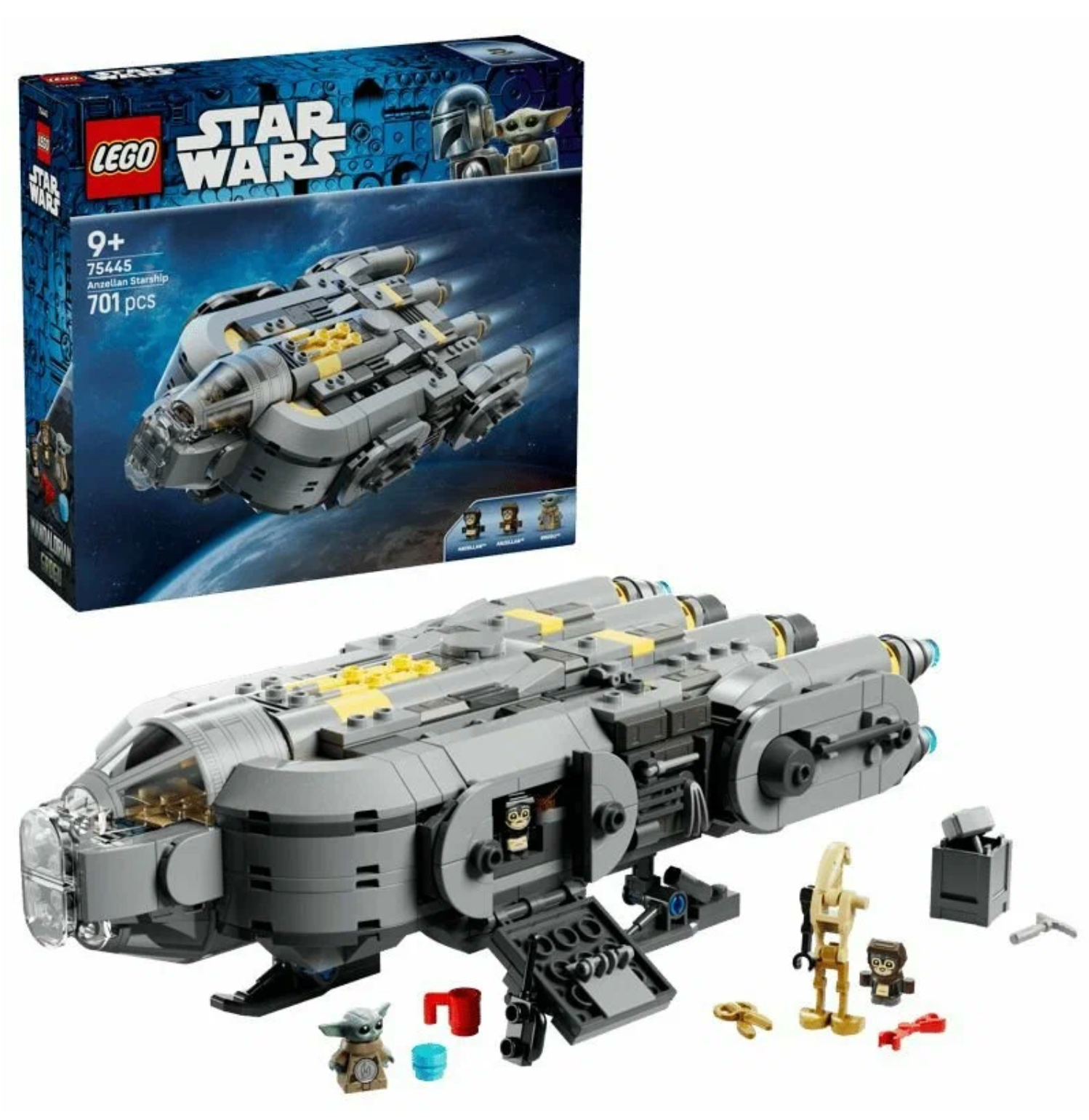 Конструктор LEGO Star Wars 75445 Звездолет анзеланцев, 701 эл.