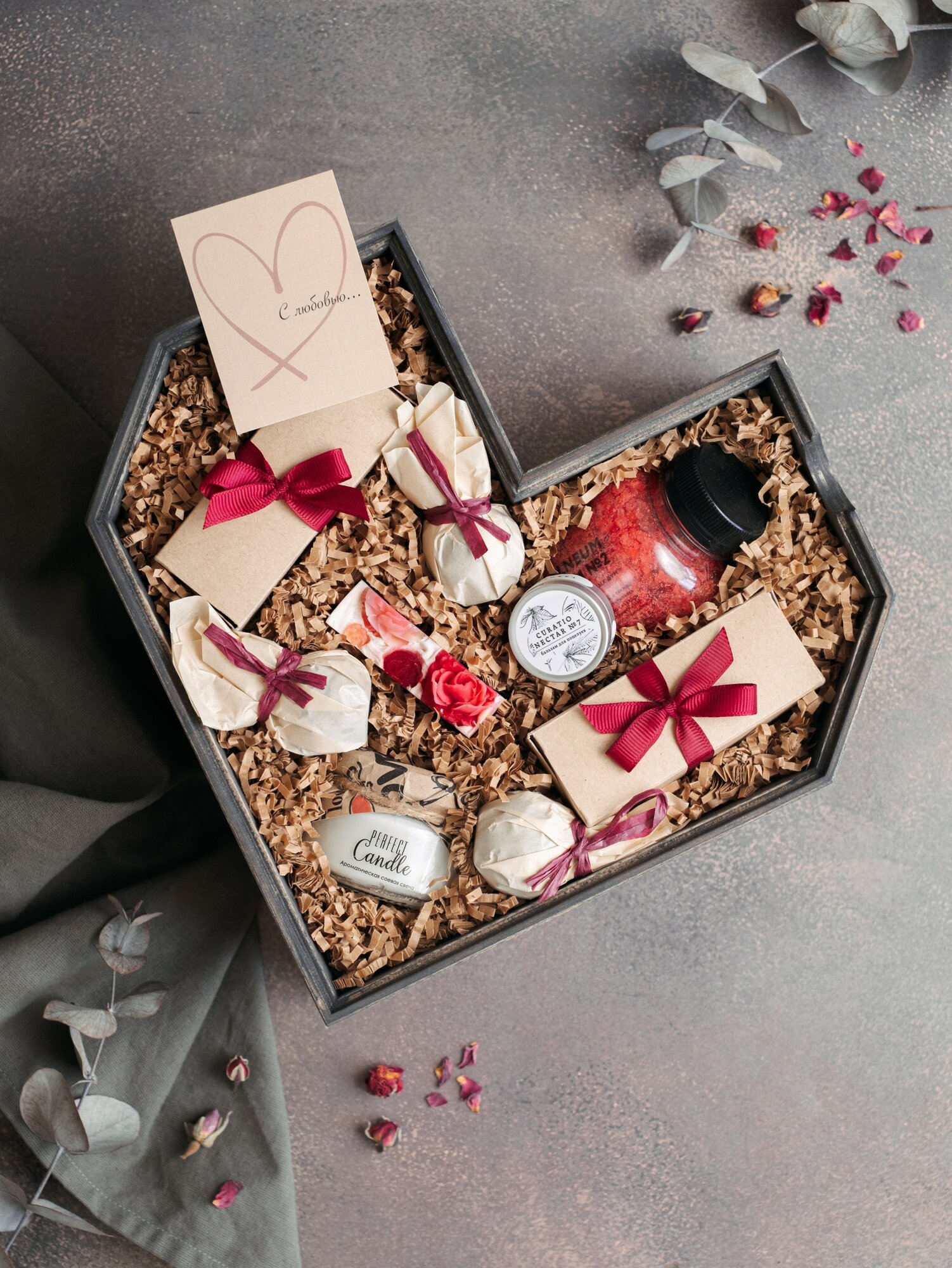 Подарочный набор Perfect Present "Совершенство", для взрослых, деревянный ящик