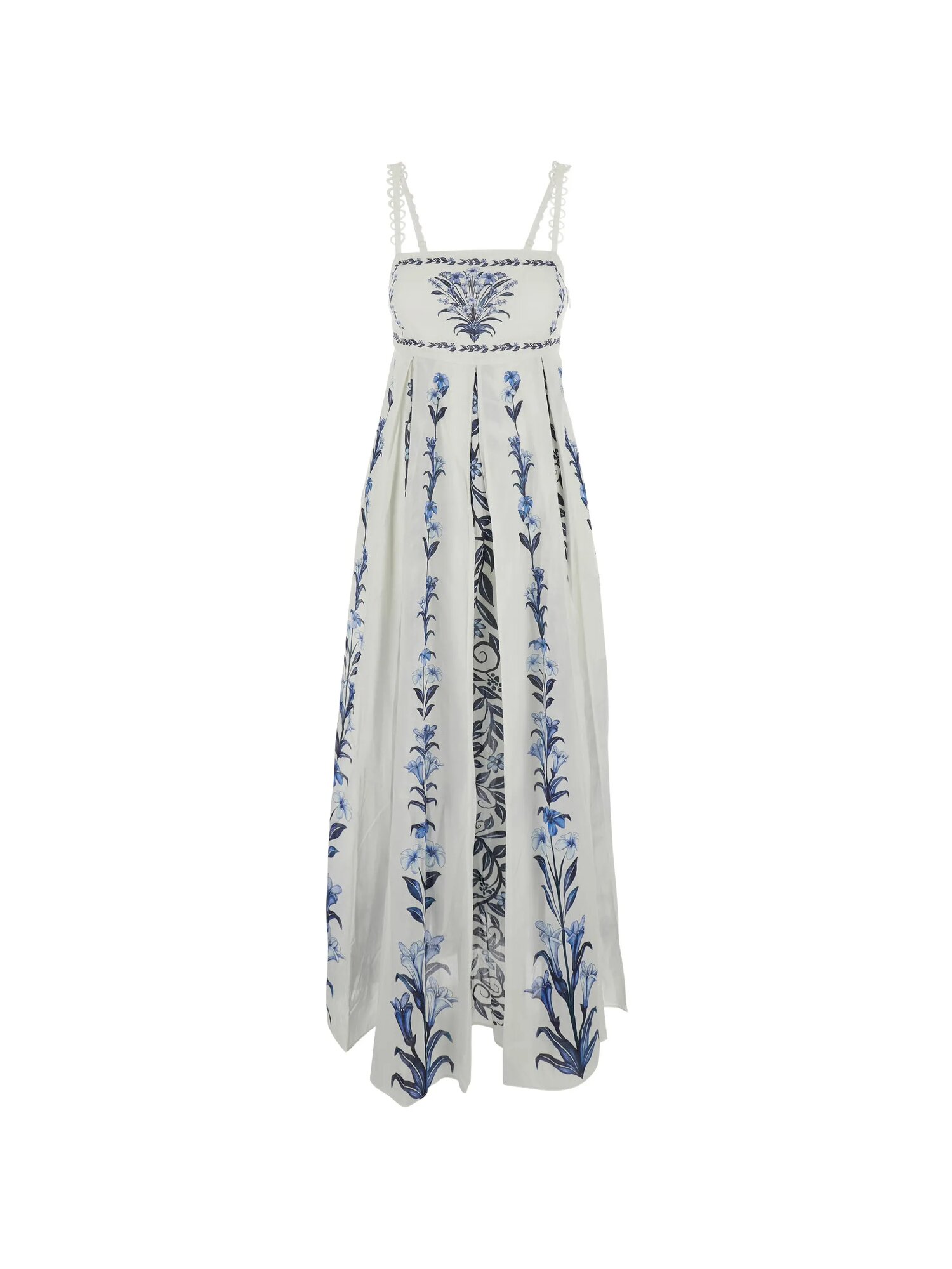 Платье Flowers Arch Pleats