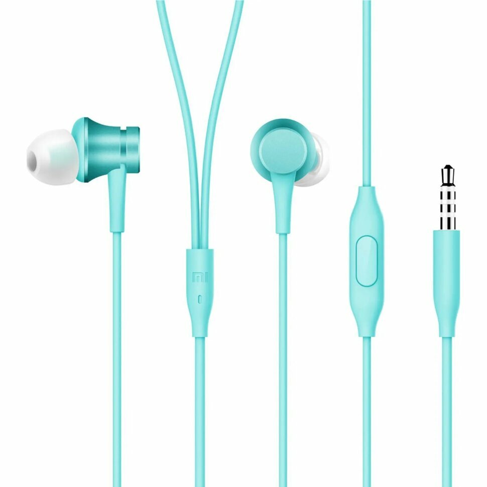 Наушники Xiaomi Мi Piston Fresh Bloom (HSEJ03JY Matte Blue), голубые, 1937599